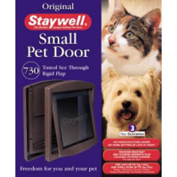 Staywell Cat Door and Lock 730 Brown – Pet Paradise – Pet accessories shop